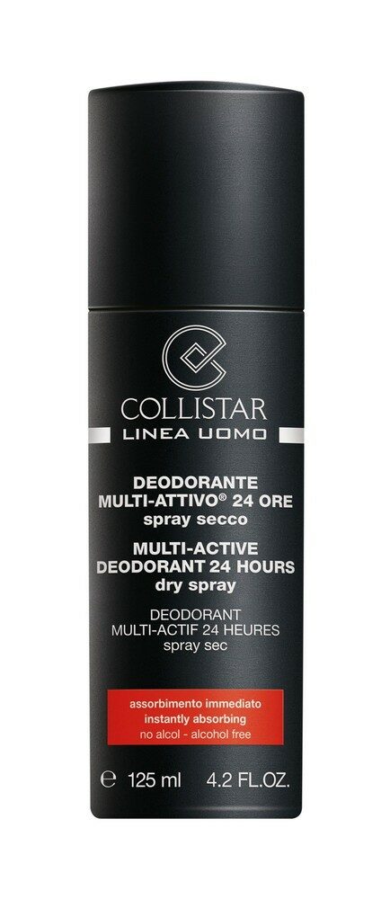 Collistar | UOMO | Deodorante Multi Attivo 24H Spray Secco 125ml